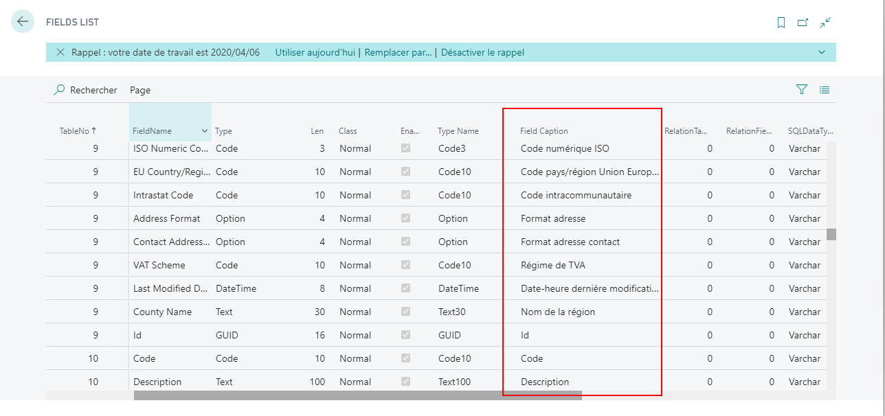 How to export all fields in all tables in Dynamics 365 Business Central ...