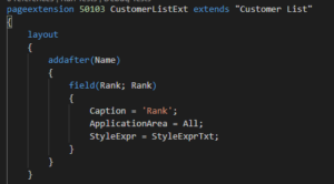 Change field color based on field value in Dynamics 365 Business ...