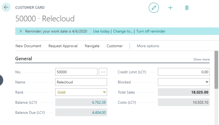 Change field color based on field value in Dynamics 365 Business ...