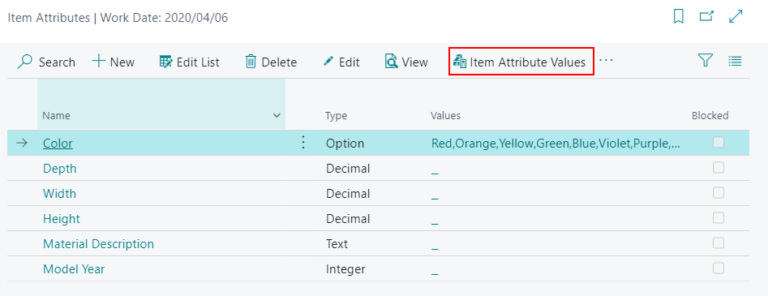 Dynamics 365 Business Central: Show Item Attributes on the page (For ...