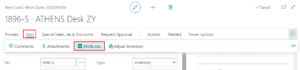 Dynamics 365 Business Central: Show Item Attributes on the page (For ...
