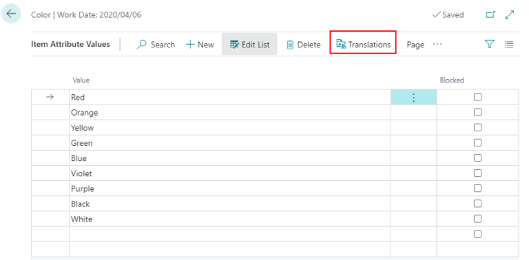 Dynamics 365 Business Central: Show Item Attributes on the page (For ...