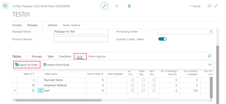 Microsoft Dynamics 365 Business Central: How to Export and Import Data ...