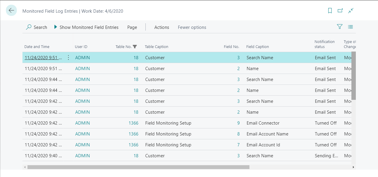 Dynamics 365 Business Central: Enhanced email capabilities and Field ...
