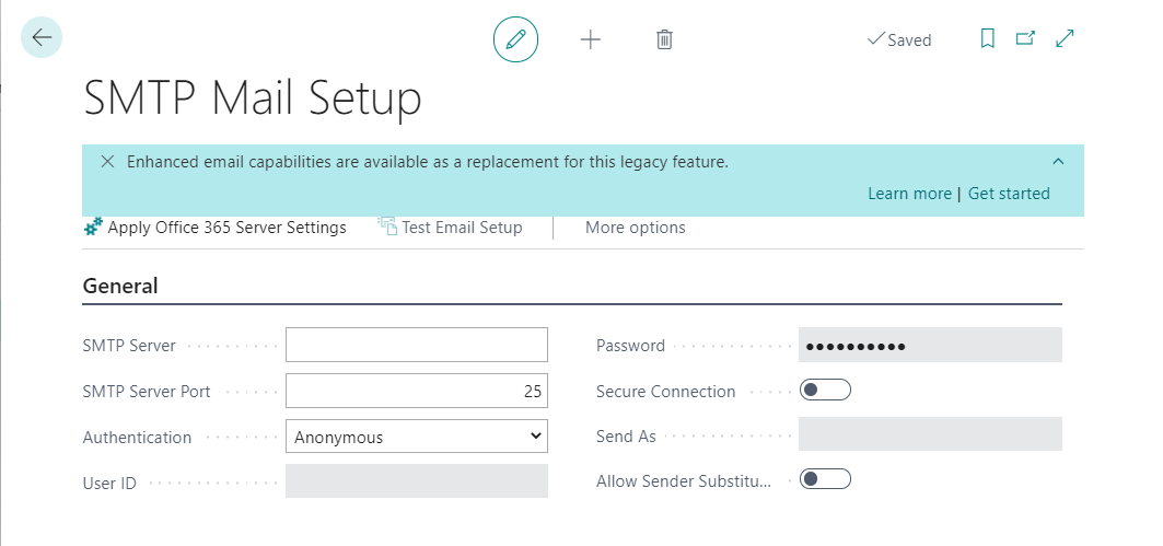 Dynamics 365 Business Central: Enhanced email capabilities and Field ...