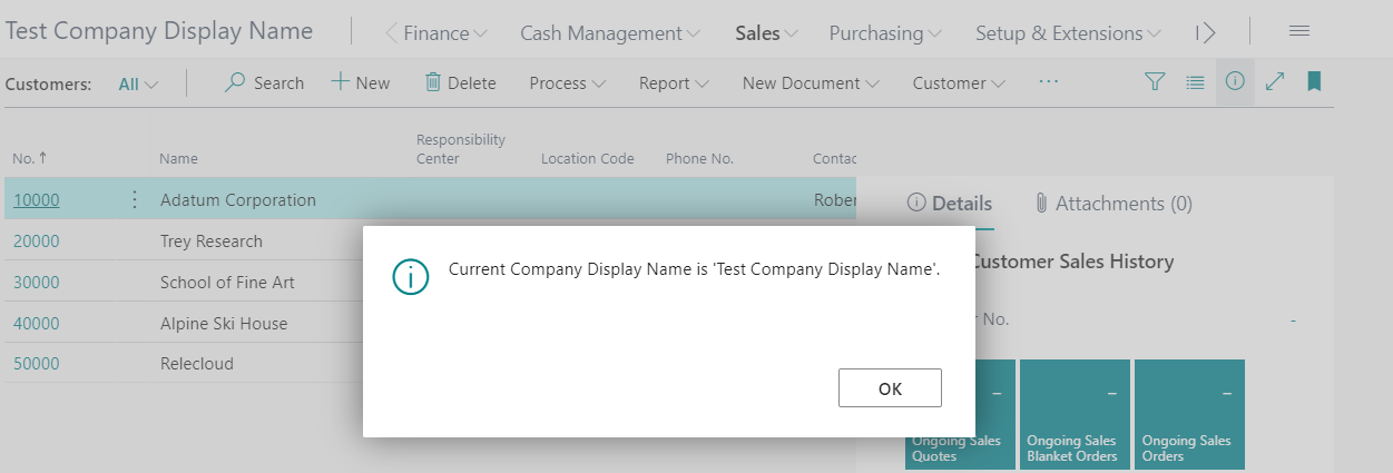 Dynamics 365 Business Central Mini tips: How to get the current company ...