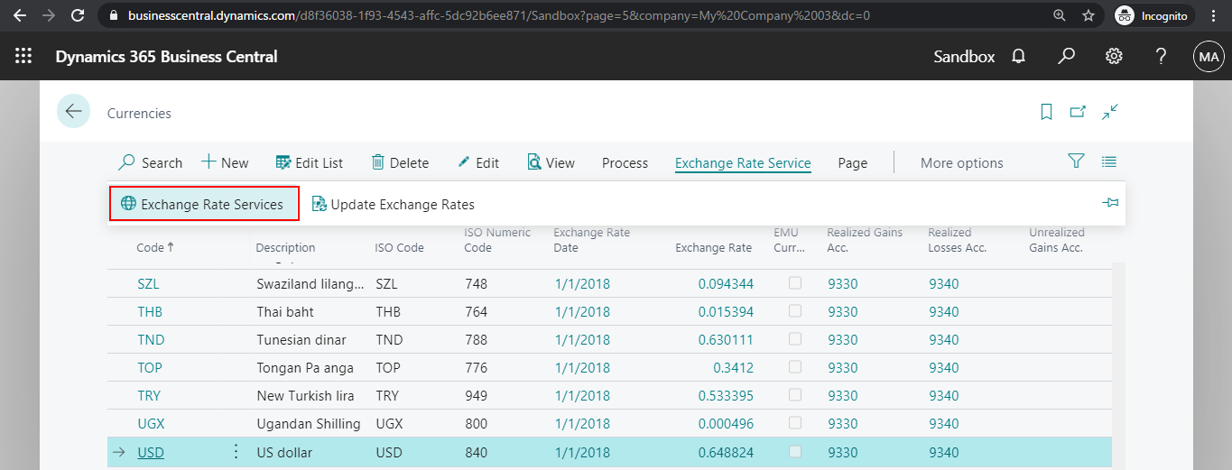 Dynamics 365 Business Central: Automate Currency Exchange Rate Updates ...