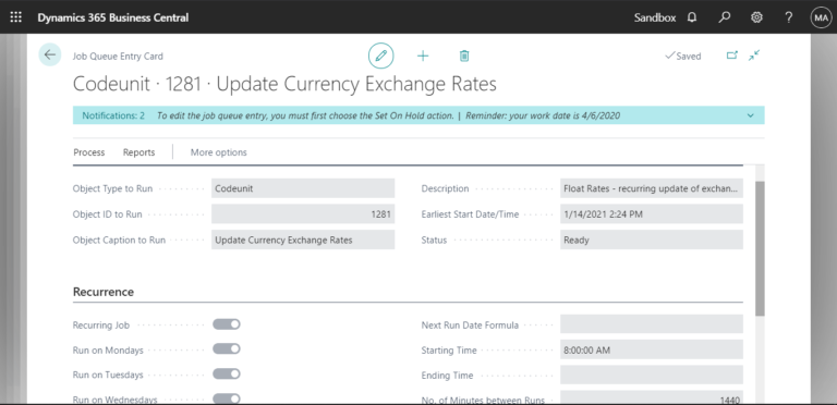 Dynamics 365 Business Central: Automate Currency Exchange Rate Updates ...