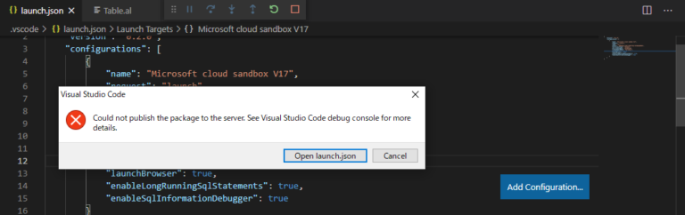 Dynamics 365 Business Central: Failed with code UnprocessableEntity ...