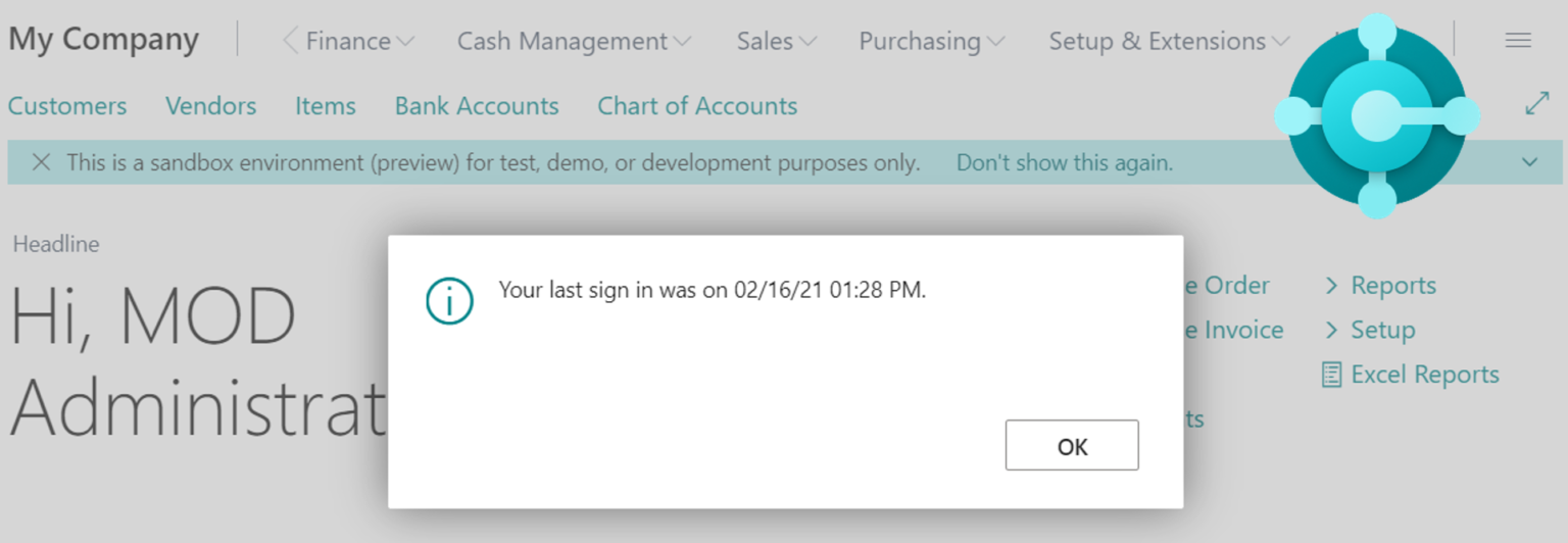 Dynamics 365 Business Central: How to get your last login info ...