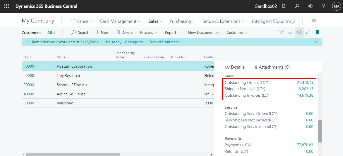 Dynamics 365 Business Central: How to view Outstanding Order Lines and ...