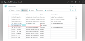 Dynamics 365 Business Central: How to create or modify permissions by ...