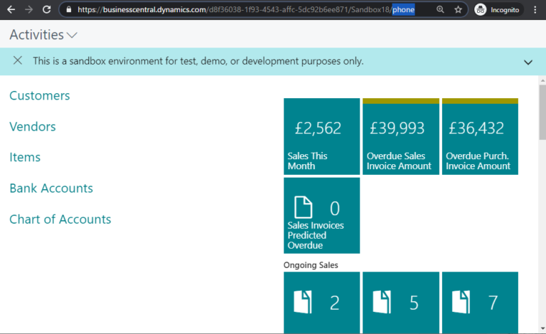 Dynamics 365 Business Central: How to access Business Central on mobile ...