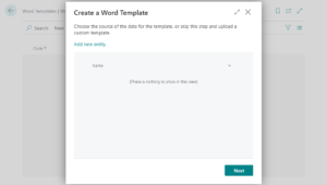 Dynamics 365 Business Central: Using Word Templates (Enablement of Word ...