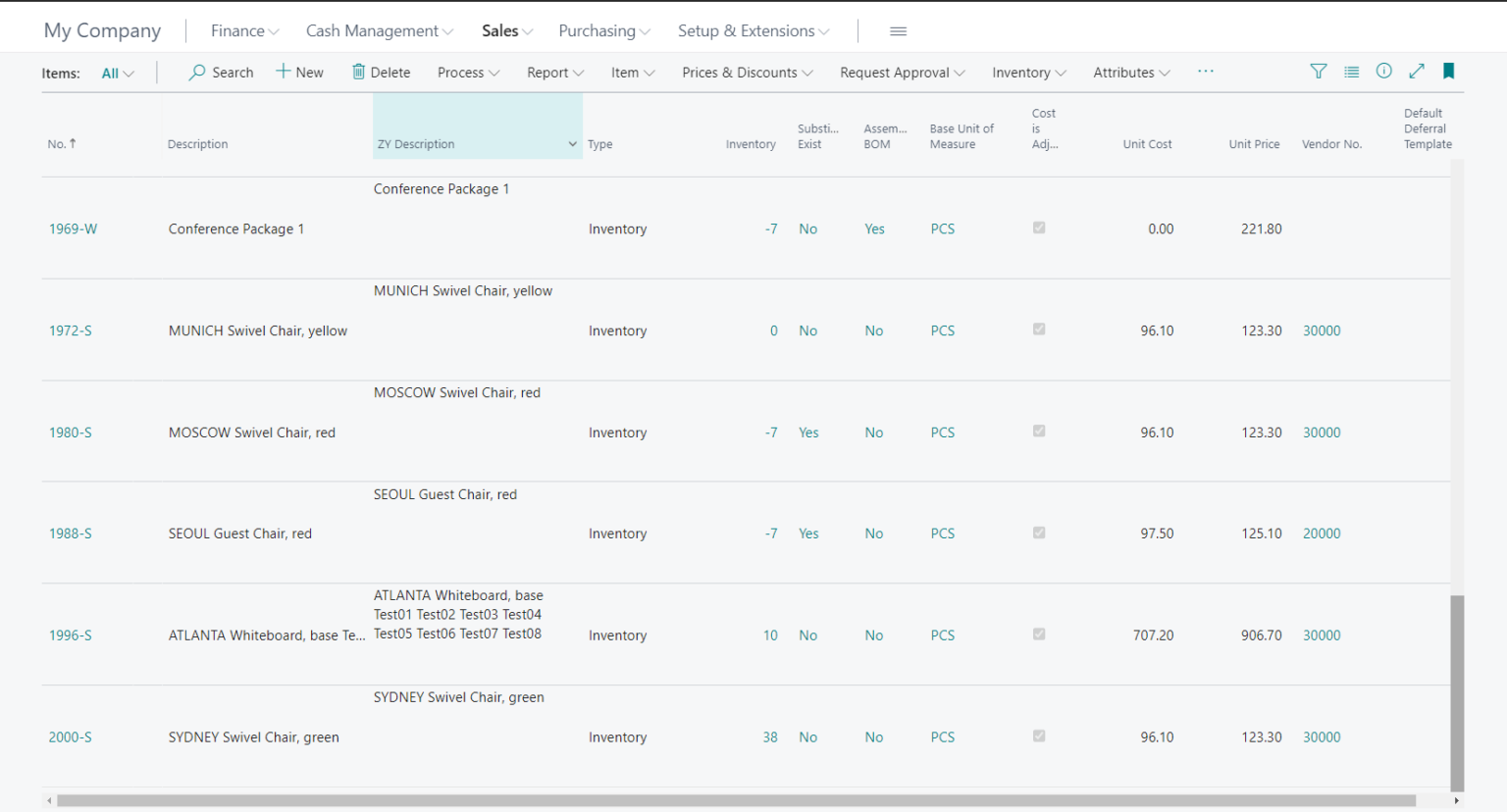 Dynamics 365 Business Central: Change the column width and row height ...