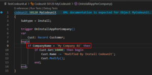 Dynamics 365 Business Central: How to run code for a specified company from Install Codeunit or ...