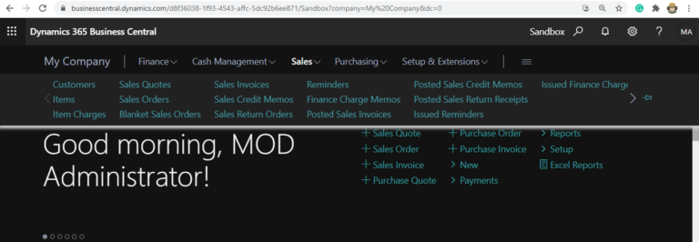 Dynamics 365 Business Central mini tips: Dark Mode in Chrome/Edge ...