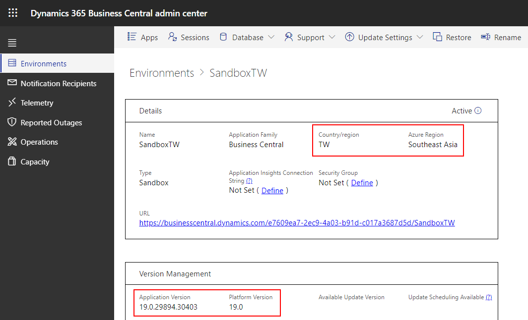 Dynamics 365 Business Central: The Azure region in Japan has changed ...