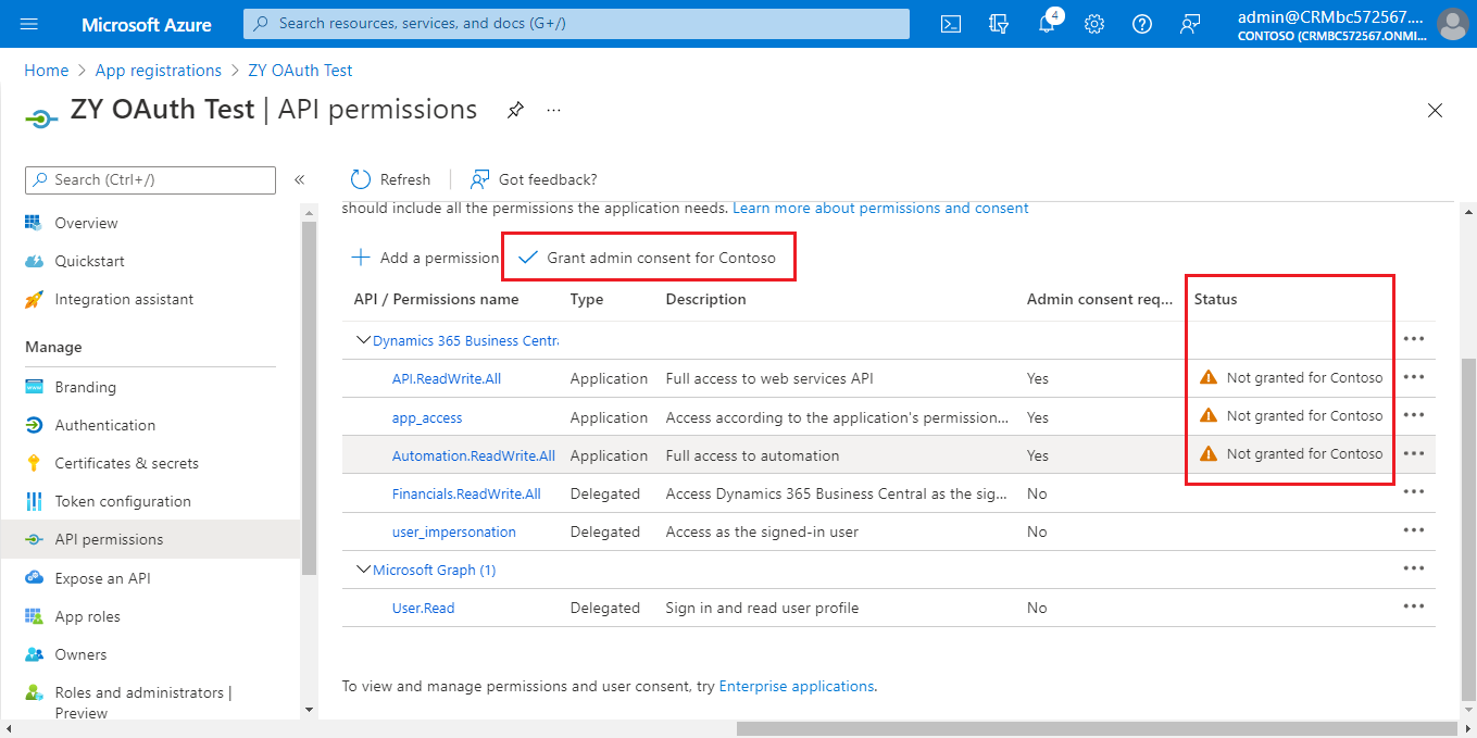 Using OAuth 2.0 to connect Business Central APIs and Web Services in Power Automate – OAuth in ...