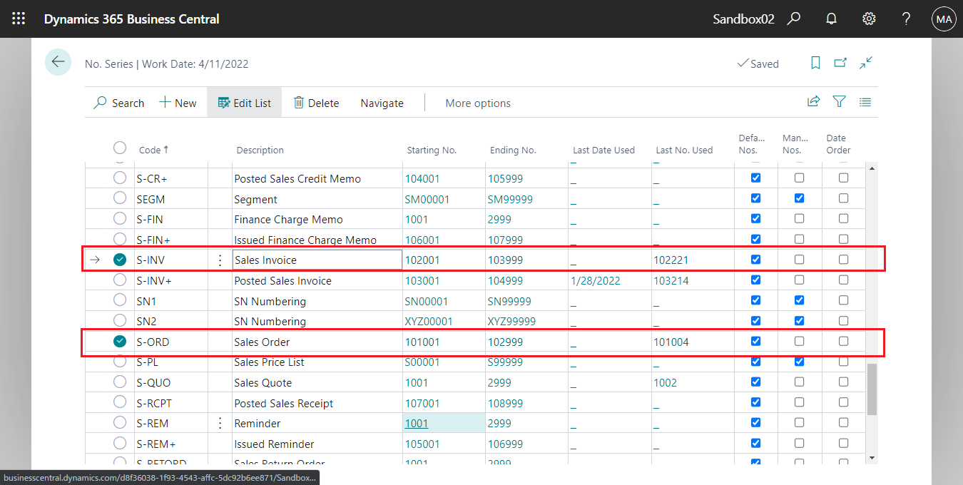 Dynamics 365 Business Central: Manual number for Posted Sales invoice ...