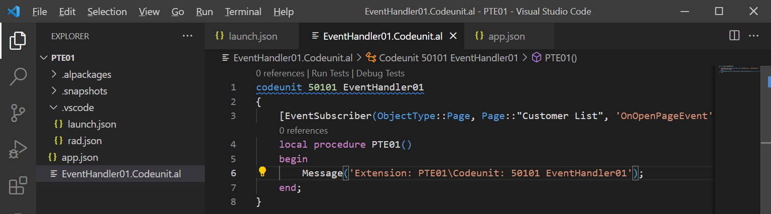 Dynamics 365 Business Central: Execution order of subscriptions for the ...