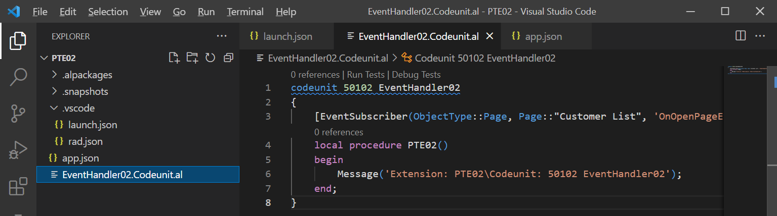 Dynamics 365 Business Central: Execution order of subscriptions for the ...
