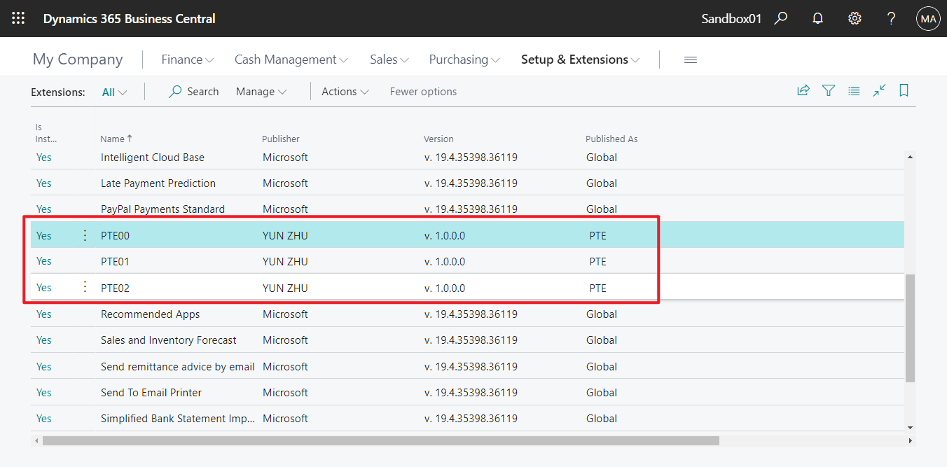 Dynamics 365 Business Central: Execution order of subscriptions for the ...