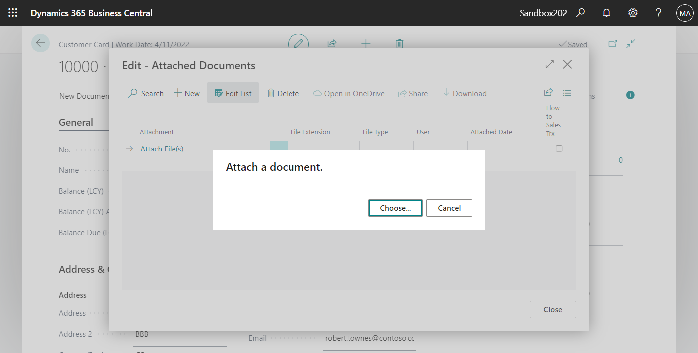 Dynamics 365 Business Central: How to limit max file size for uploading attachment ...