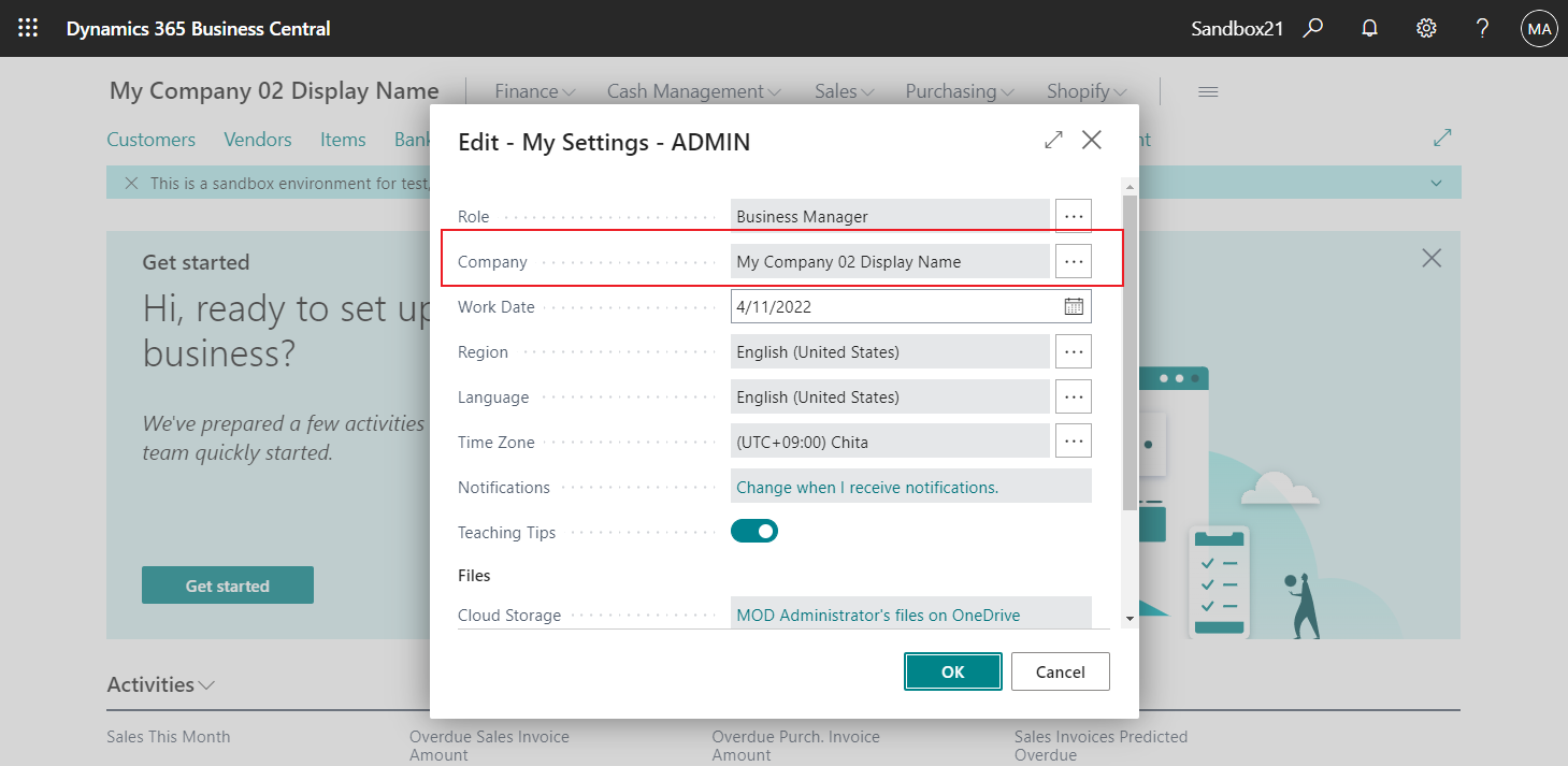 Dynamics 365 Business Central: Company Name, Company Display Name, and ...