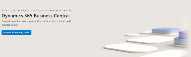 Microsoft Learn resources for Dynamics 365 Business Central | Dynamics ...
