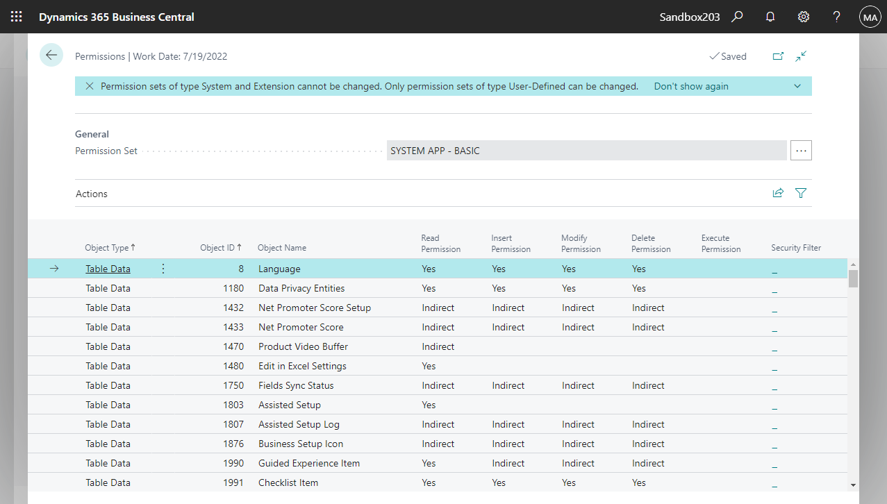 Dynamics 365 Business Central: Special Permission Sets | Dynamics 365 Lab