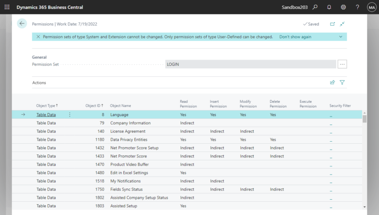 Dynamics 365 Business Central: Special Permission Sets | Dynamics 365 Lab