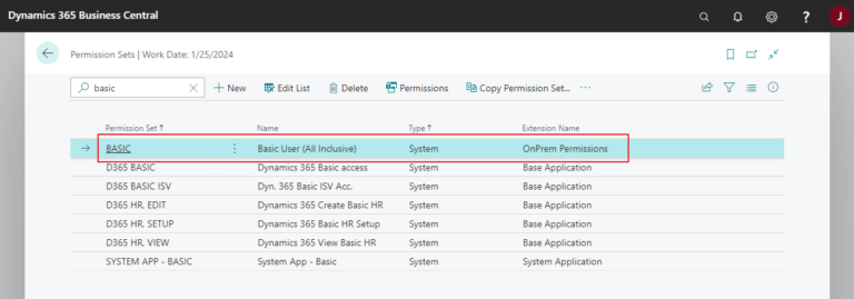 Dynamics 365 Business Central: Special Permission Sets | Dynamics 365 Lab