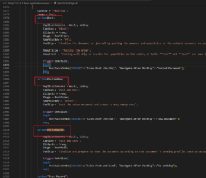 Business Central 2022 wave 2 (BC21) new features: Promoted action ...