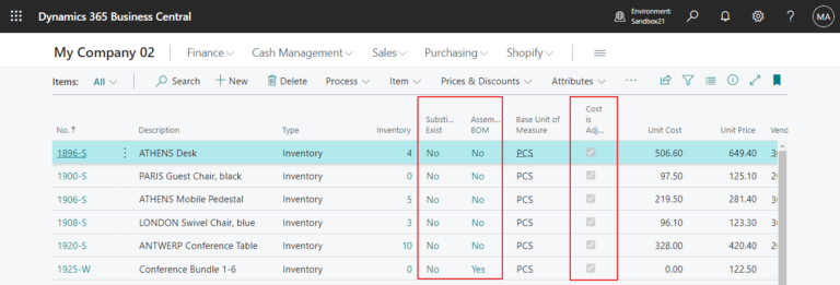 Dynamics 365 Business Central: Boolean field on the list page (A checkbox? A Yes/No text ...