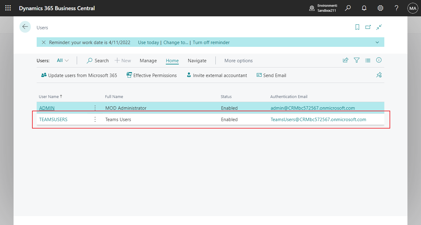 Business Central 2022 wave 2 (BC21) new features: Access Business ...