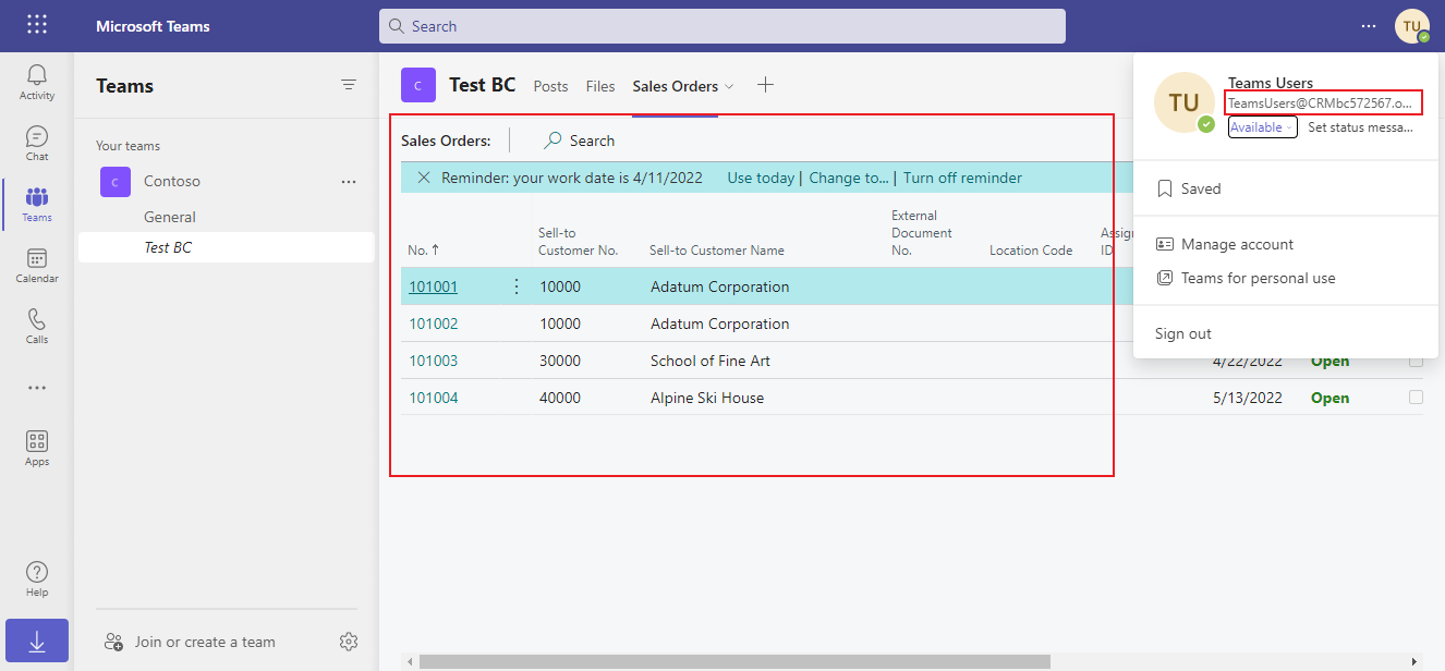 Business Central 2022 wave 2 (BC21) new features: Access Business ...