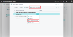 Use default attachments in email sent from Dynamics 365 Business ...