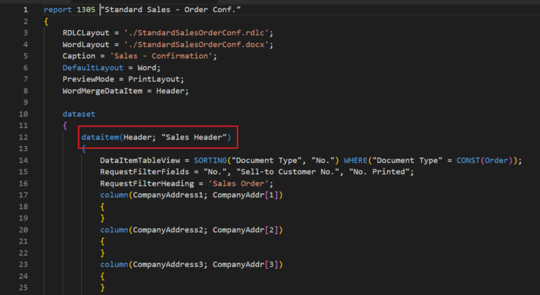 Dynamics 365 Business Central: Intellisense will suggest tables for ...