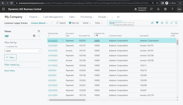 Dynamics 365 Business Central: Filtering Data by the Web Client URL ...