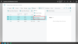 Business Central 2023 wave 1 (BC22) new features: Post multiple ...