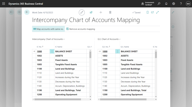 Business Central 2023 wave 1 (BC22) new features: Intercompany posting ...