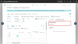 Dynamics 365 Business Central: Use attachments from document lines ...