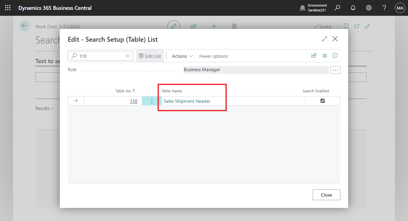 Dynamics 365 Business Central: Search data from multiple tables ...