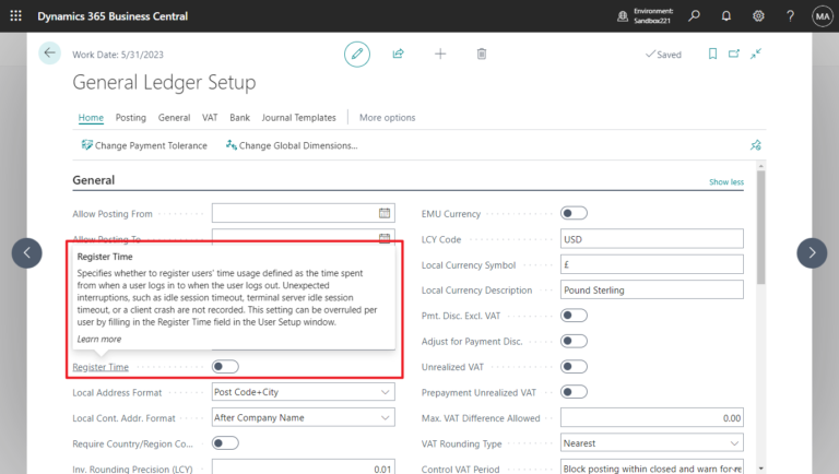 Dynamics 365 Business Central: User Login History (Register Time and ...