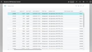 Dynamics 365 Business Central: User Login History (Register Time and ...