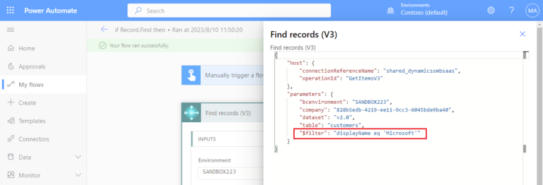 Dynamics 365 Business Central: How to do “if Record.Find then” in Power ...