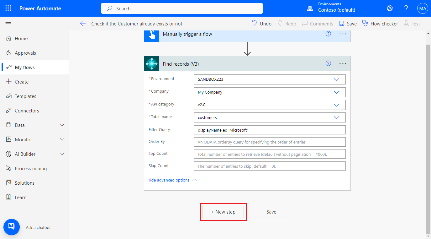 Dynamics 365 Business Central: How to do “if Record.Find then” in Power ...
