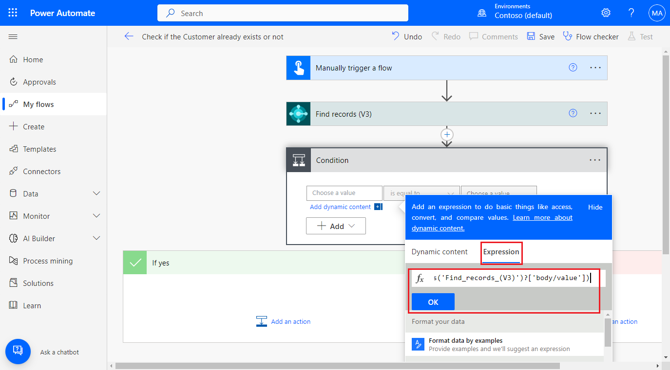 Dynamics 365 Business Central: How to do “if Record.Find then” in Power ...