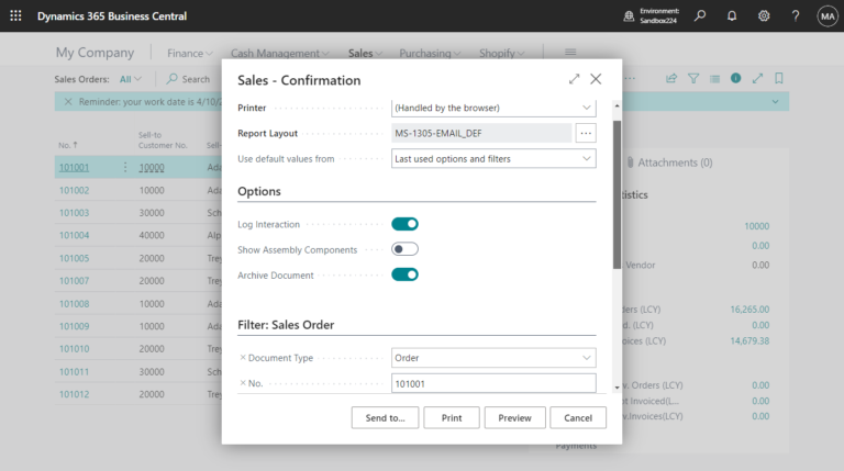 Dynamics 365 Business Central: Can we change default options/filters on ...